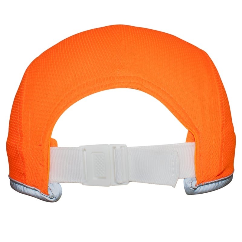 Reflective Race Hat | Neon Orange | comfort en veiligheid in buitensport